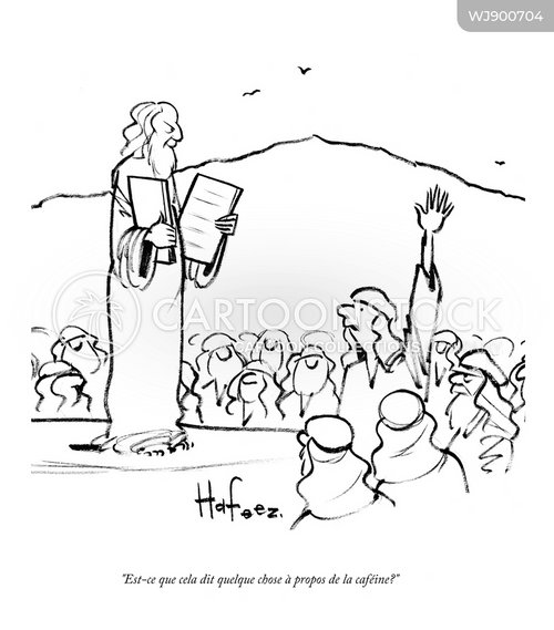 Dessins humoristique et caricaturés avec Principes Théologiques