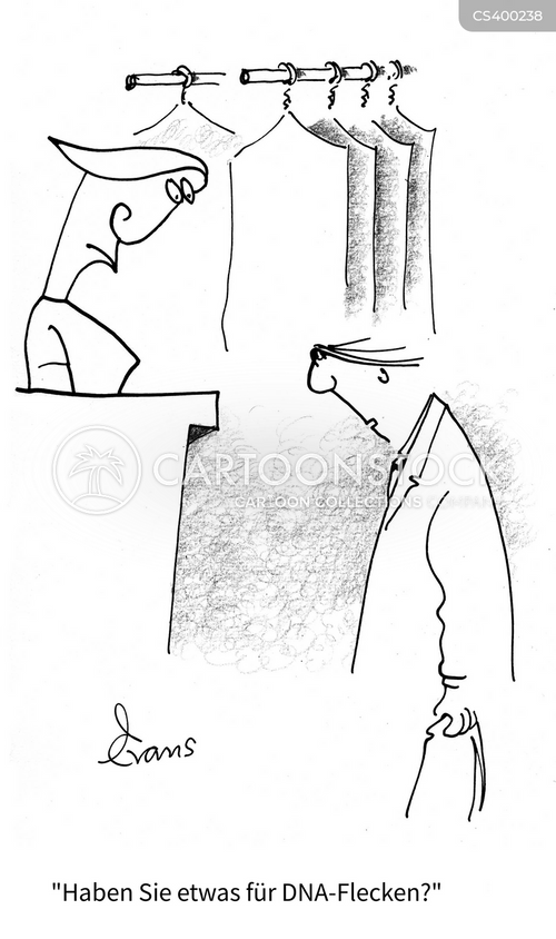Cartoons und Karikaturen mit Dna-kits