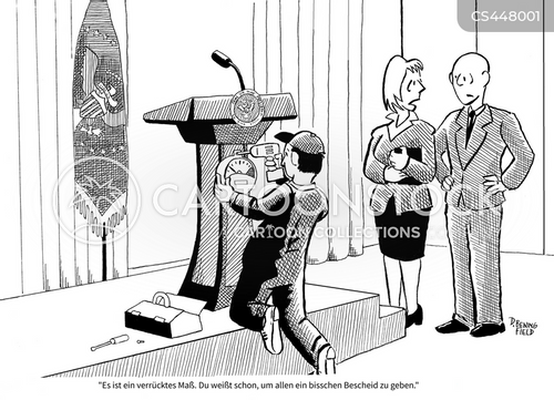 Cartoons und Karikaturen mit Pressegalerie