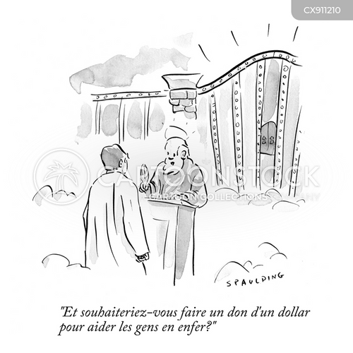 Dessins humoristique et caricaturés avec Dollars Américains