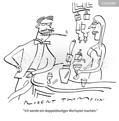 Cartoons und Karikaturen mit Doppeltes A