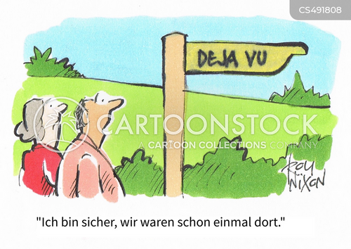 Cartoons und Karikaturen mit Da Gewesen