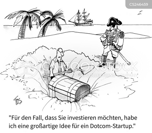 Cartoons und Karikaturen mit Dotcom