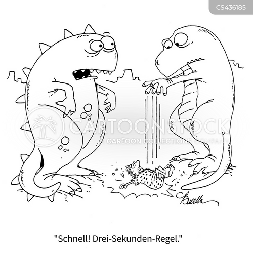 Cartoons und Karikaturen mit Regel