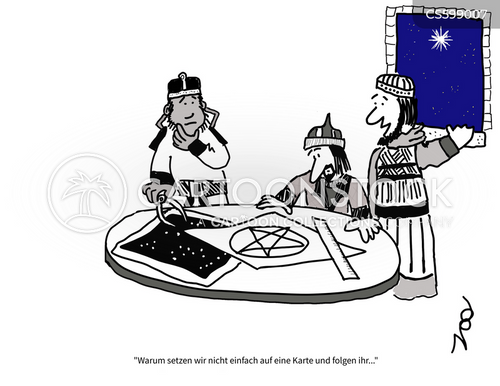 Cartoons und Karikaturen mit Prophezeit
