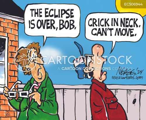 Eclipsed Moon Cartoons and Comics - funny pictures from CartoonStock