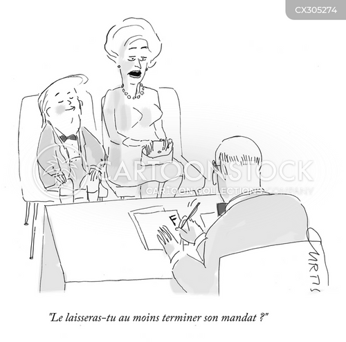 Dessins humoristique et caricaturés avec Rencontre Avec Le Directeur