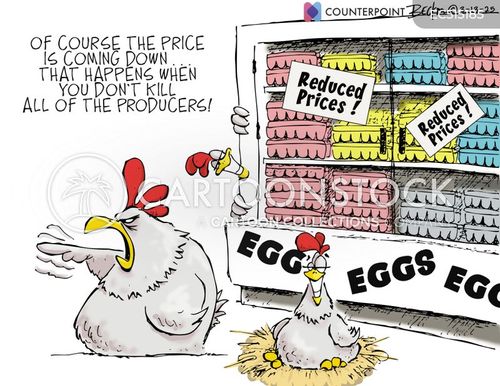 Egg Industry Cartoons and Comics - funny pictures from CartoonStock