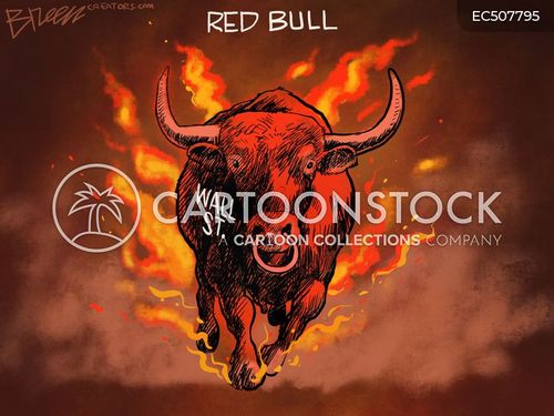 Red Bull Cartoons and Comics - funny pictures from CartoonStock