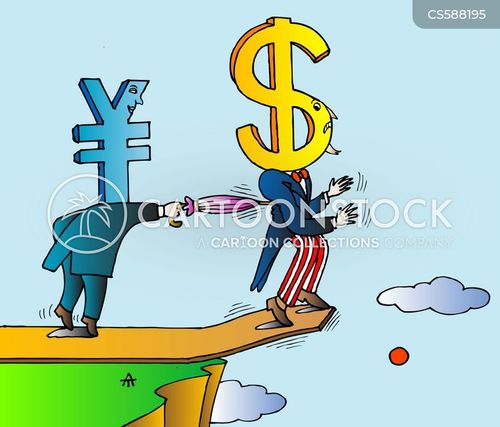 Chinese Yuan Cartoons and Comics - funny pictures from CartoonStock