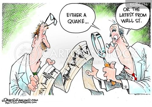 Seismograph Cartoons and Comics - funny pictures from CartoonStock