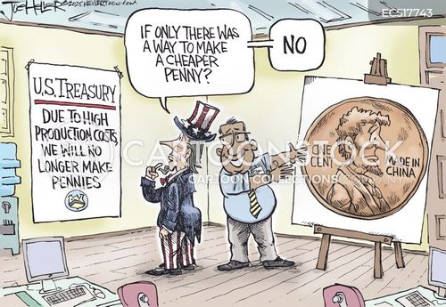 Us Treasury Cartoons and Comics - funny pictures from CartoonStock