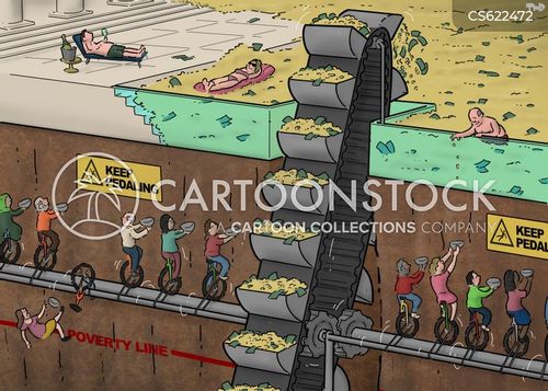 Economic Inequality Cartoons and Comics - funny pictures from CartoonStock
