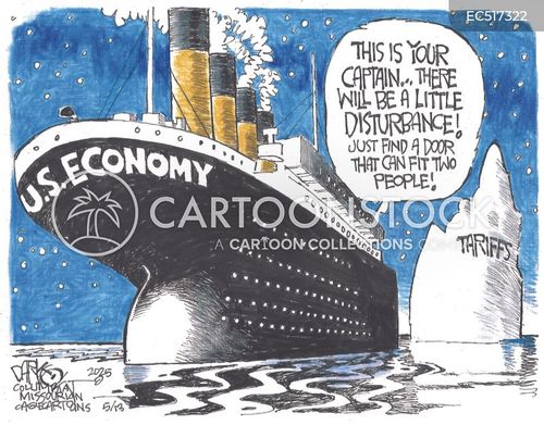 Impending Tariffs Cartoons and Comics - funny pictures from CartoonStock
