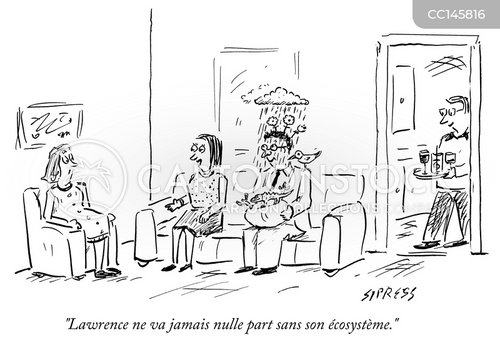 Dessins humoristique et caricaturés avec Micro-écosystèmes