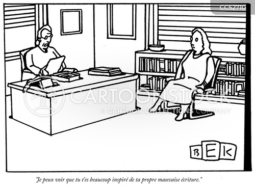 Dessins humoristique et caricaturés avec Fictionnalisation