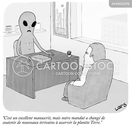 Dessins humoristique et caricaturés avec Édition De Manuscrits