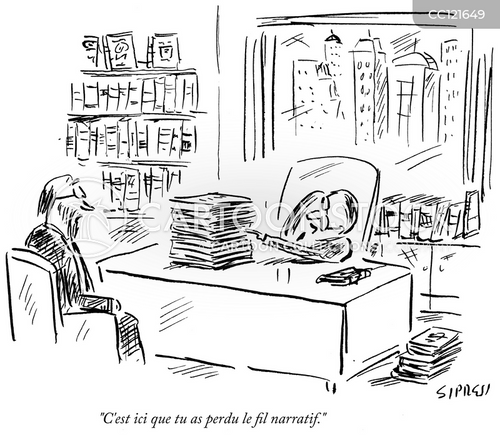 Dessins humoristique et caricaturés avec Chapitres Brouillons