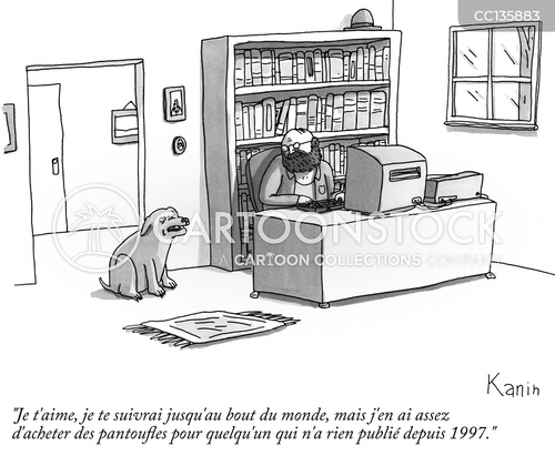 Dessins humoristique et caricaturés avec Parcours D'écrivain