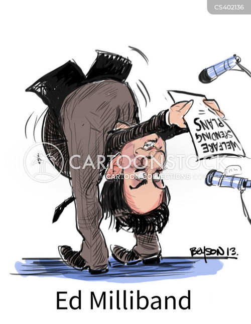 Cartoons und Karikaturen mit Ed Miliband