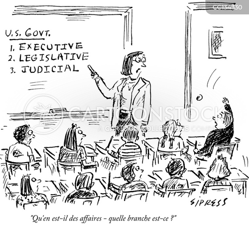 Dessins humoristique et caricaturés avec Enseignant D'école