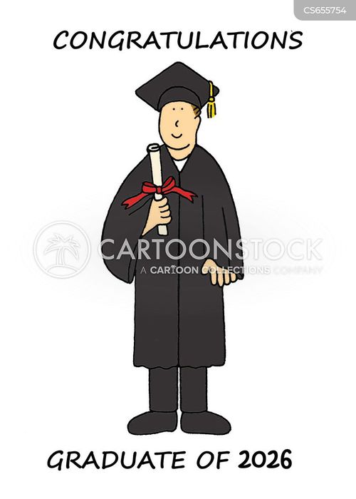 Graduate Of 2026 Cartoons and Comics - funny pictures from CartoonStock