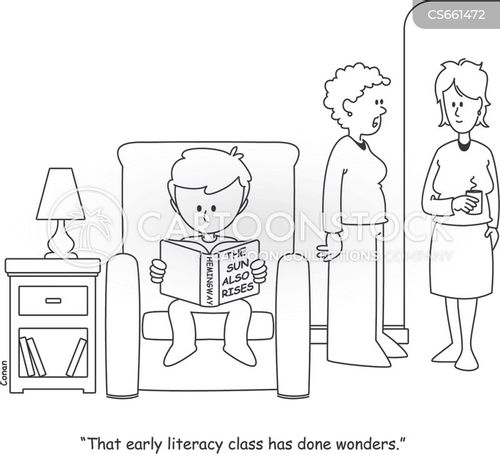 Literacy Cartoons and Comics - funny pictures from CartoonStock