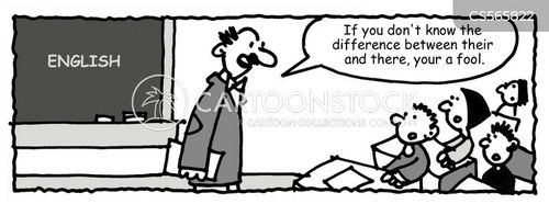 Possessive Pronoun Cartoons and Comics - funny pictures from CartoonStock