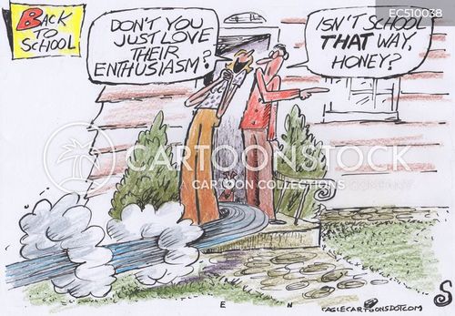 Skipping School Cartoons and Comics - funny pictures from CartoonStock