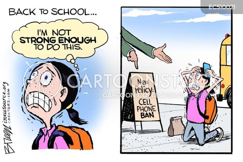 School Ban Cartoons and Comics - funny pictures from CartoonStock