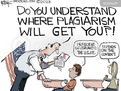 Plagiarism Allegation Cartoons and Comics - funny pictures from ...