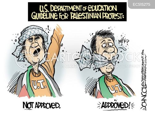 Approved Protest Cartoons and Comics - funny pictures from CartoonStock