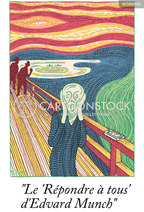 Dessins humoristique et caricaturés avec Peinture