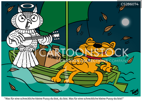 Cartoons und Karikaturen mit Nonsens-reime