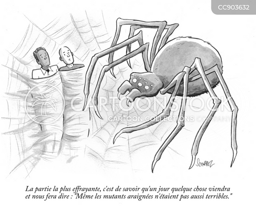 Dessins humoristique et caricaturés avec Le Plus Effrayant