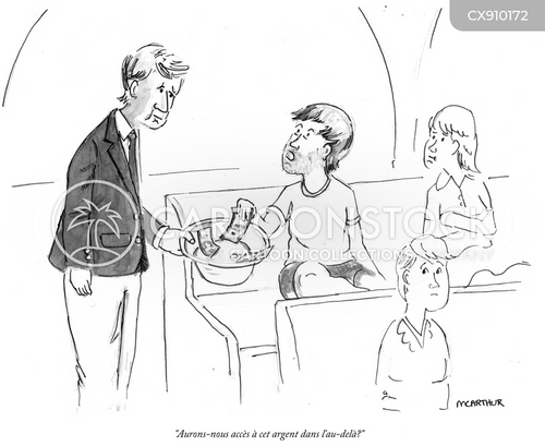 Dessins humoristique et caricaturés avec Offrandes