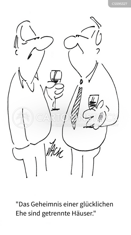 Cartoons und Karikaturen mit Getrennt
