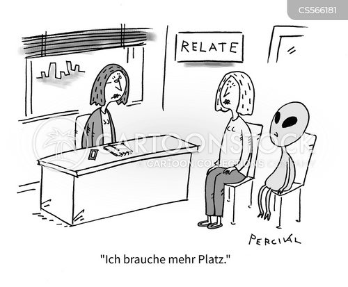 Cartoons und Karikaturen mit Mehr Platz