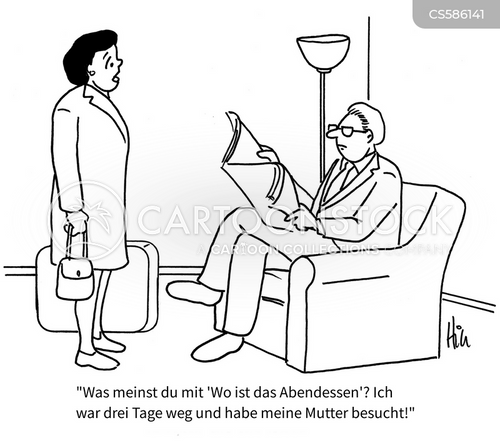 Cartoons und Karikaturen mit Drei Tage