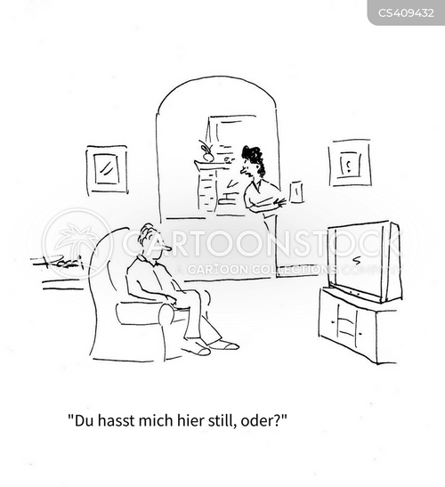 Cartoons und Karikaturen mit Stilles Hass