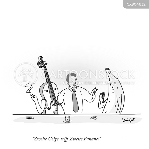 Cartoons und Karikaturen mit Begrüßung