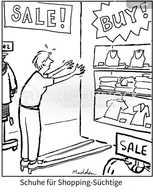 Cartoons und Karikaturen mit Shopaholics: Macy