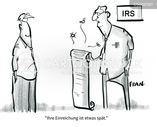 Cartoons und Karikaturen mit Prokrastinationsfolgen