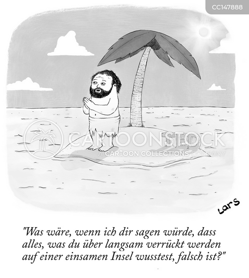 Cartoons und Karikaturen mit Osterinseln