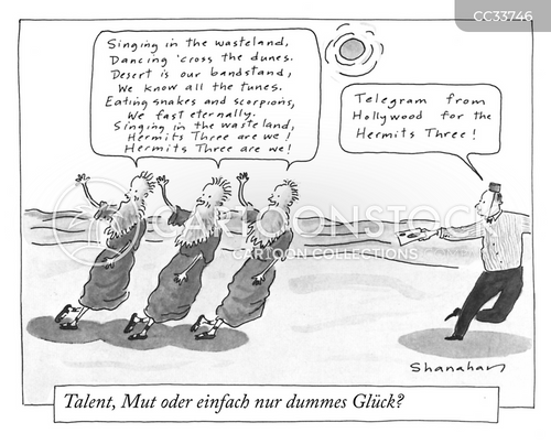 Cartoons und Karikaturen mit Go Get Them Einstellung