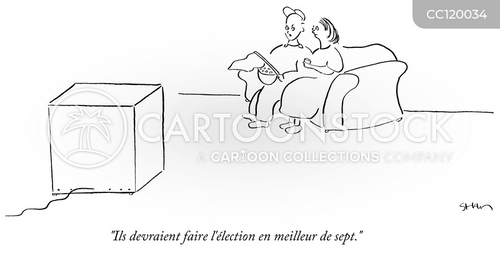 Dessins humoristique et caricaturés avec Vote