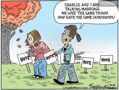 Campaign Yard Signs Cartoons and Comics - funny pictures from CartoonStock