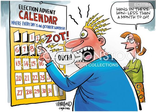 Election Countdown Calendar Cartoons and Comics - funny pictures from ...