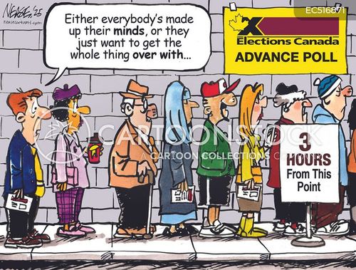 Advance Poll Cartoons and Comics - funny pictures from CartoonStock