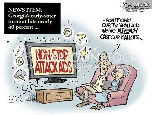 Early-voting Cartoons and Comics - funny pictures from CartoonStock